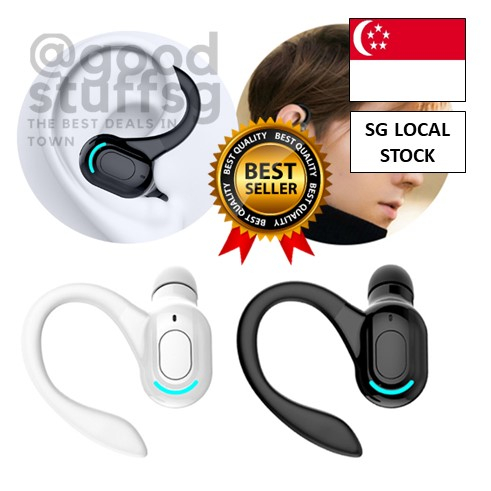 [SG FREE 🚚] Wireless Bluetooth 5.2 Earpiece Headset Driving Hi-Fi ...