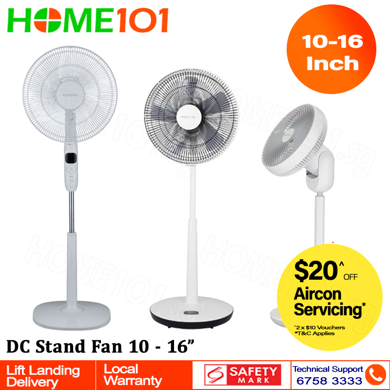 DC Stand Fan 10-16" - F-LSD10(W)SG || MLF3508DR || MHV998R | Shopee ...