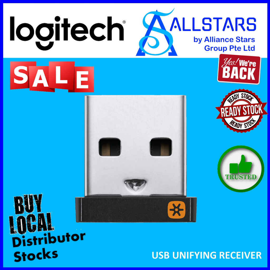 (ALLSTARS : We are Back Promo) Logitech USB Unifying Receiver (910 ...