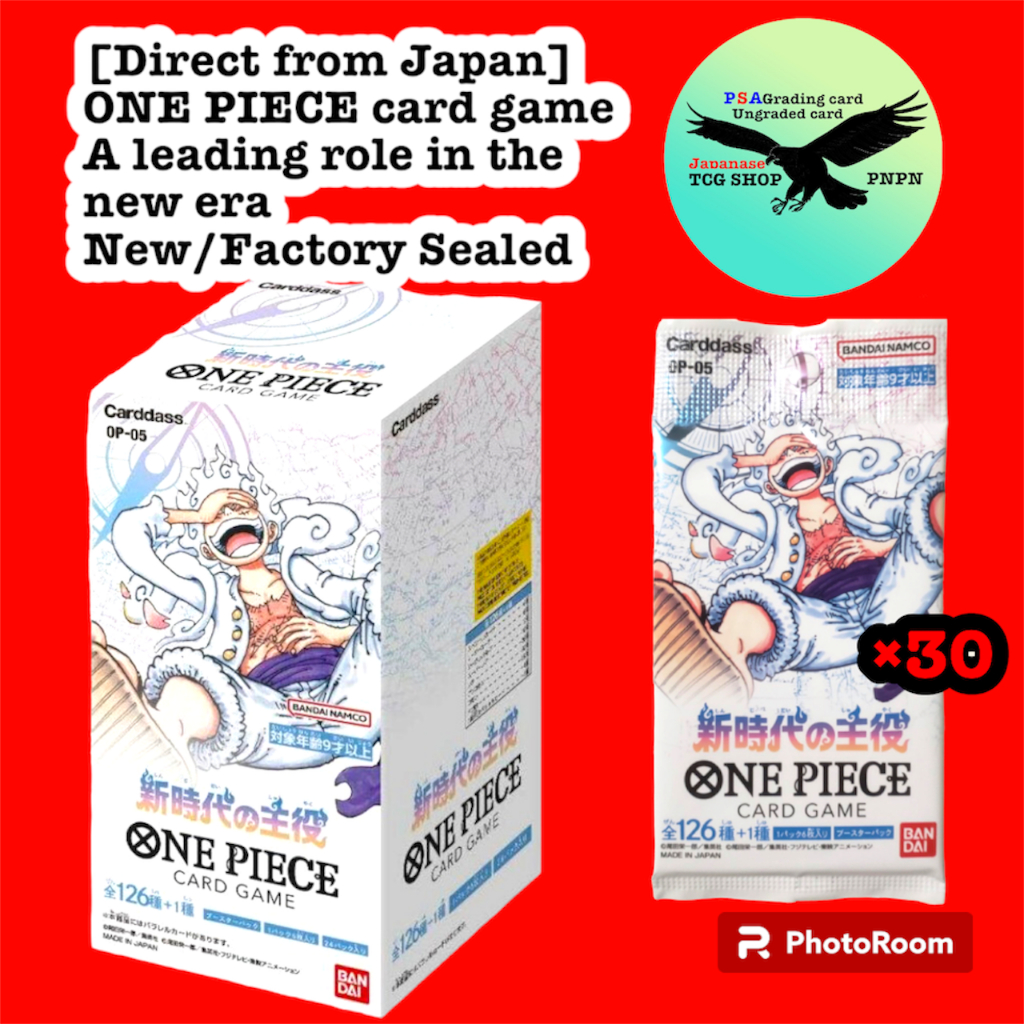 One Piece Card Game Awakening Of The new era OP-05 TCG Booster BOX ...