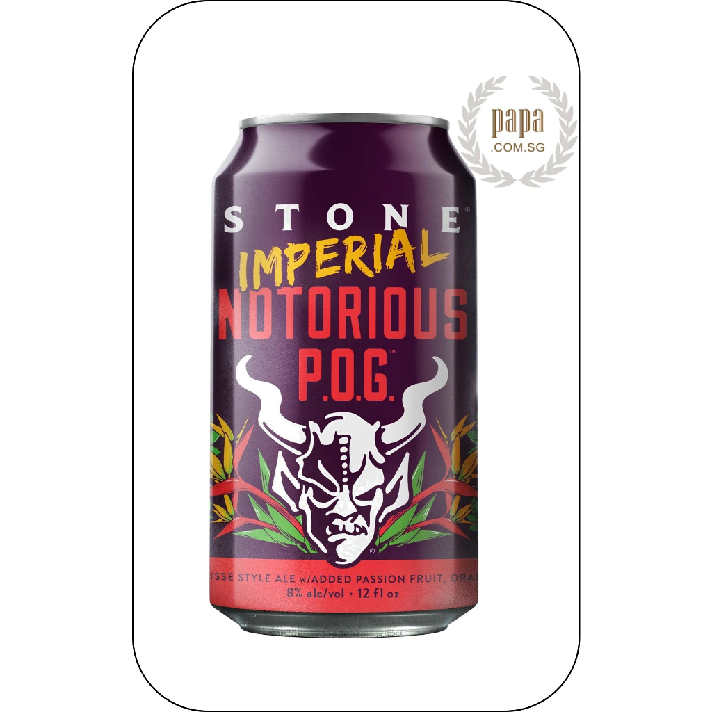 Stone Brewing Co - Notorious POG - Imperial Sour (Berliner Weisse) 8% ...
