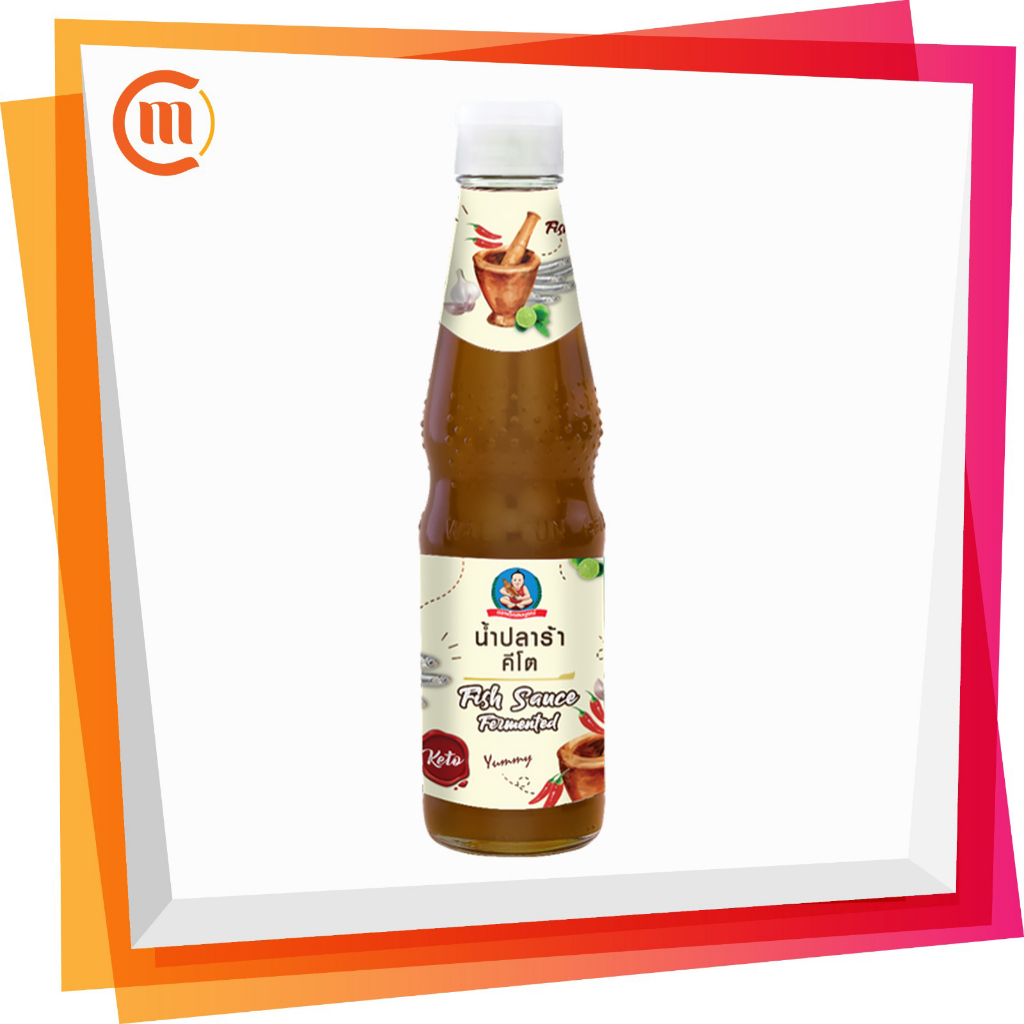 Dek Som Boon (Healthy Boy) [Ketogenic] Fermented Fish Sauce 340g ...