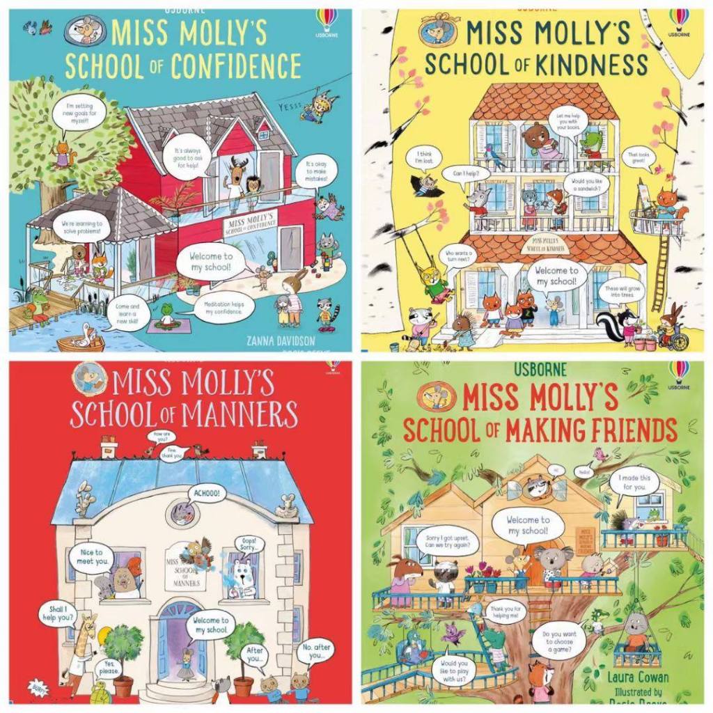 [SG] Usborne Miss Molly's School of Manners/ School of Kindness/ School ...