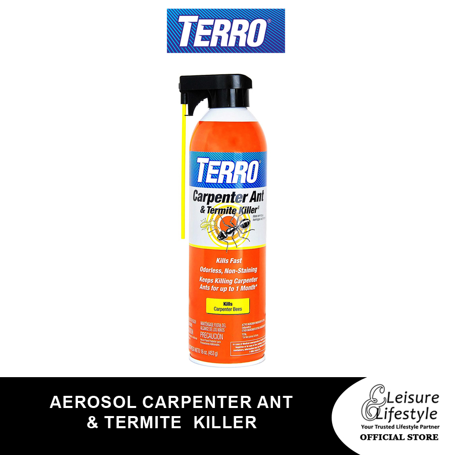 Terro Carpenter Ant & Termite Killer Aerosol Foam Spray 453g | Shopee ...
