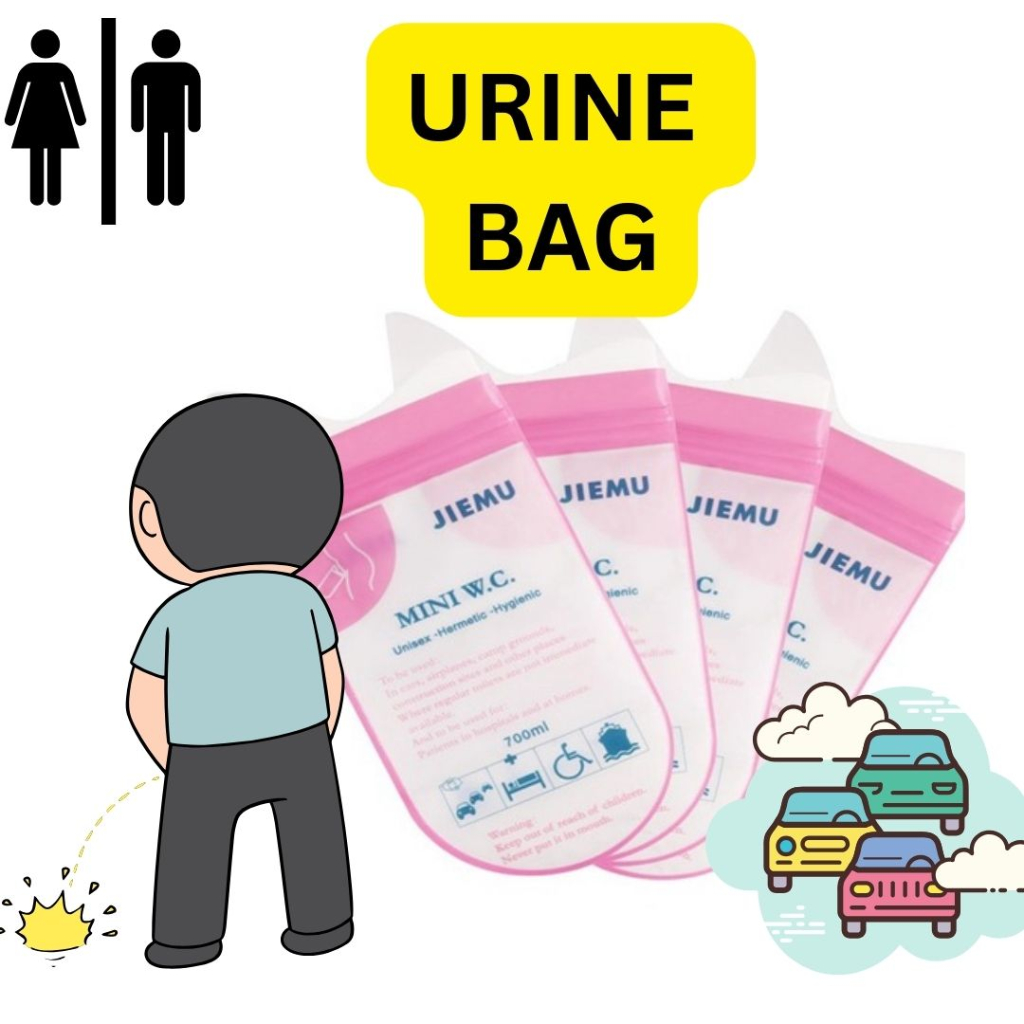 700ml Disposable Urine Bag/ Vomit Bags/ Handy Unisex Disposable Urinal ...