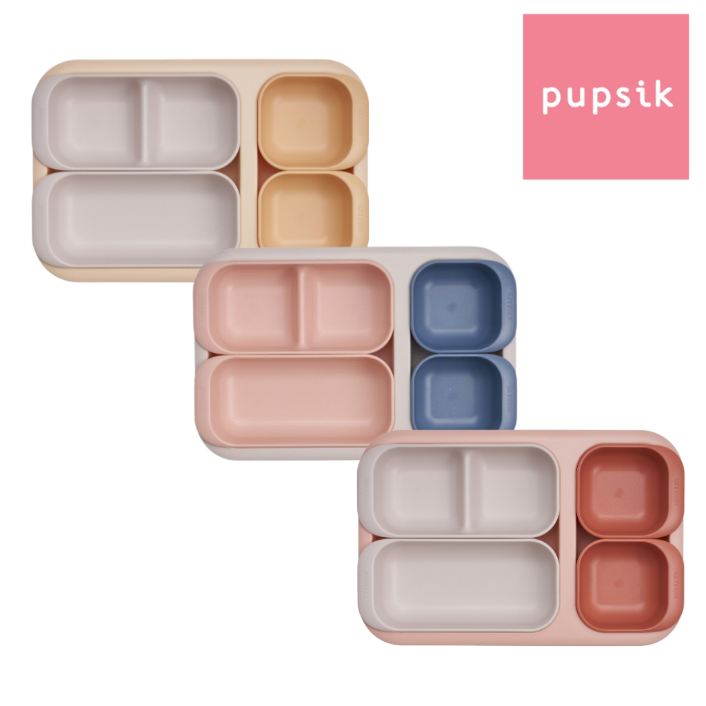 Moyuum Multi Divider Baby Food Plate Tray (3 Colors) | Shopee Singapore