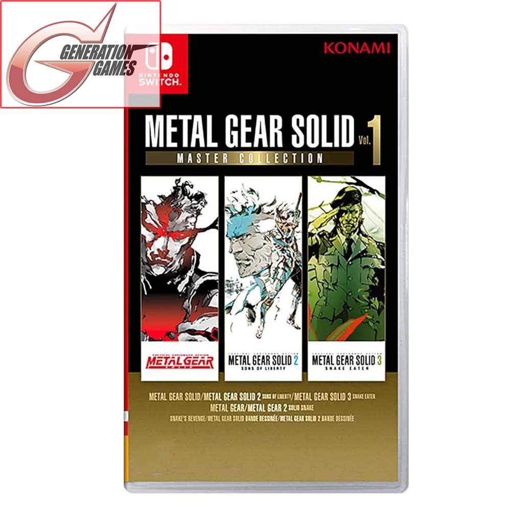 Nintendo Switch Metal Gear Solid Master Collection Vol. 1 (ASI English ...