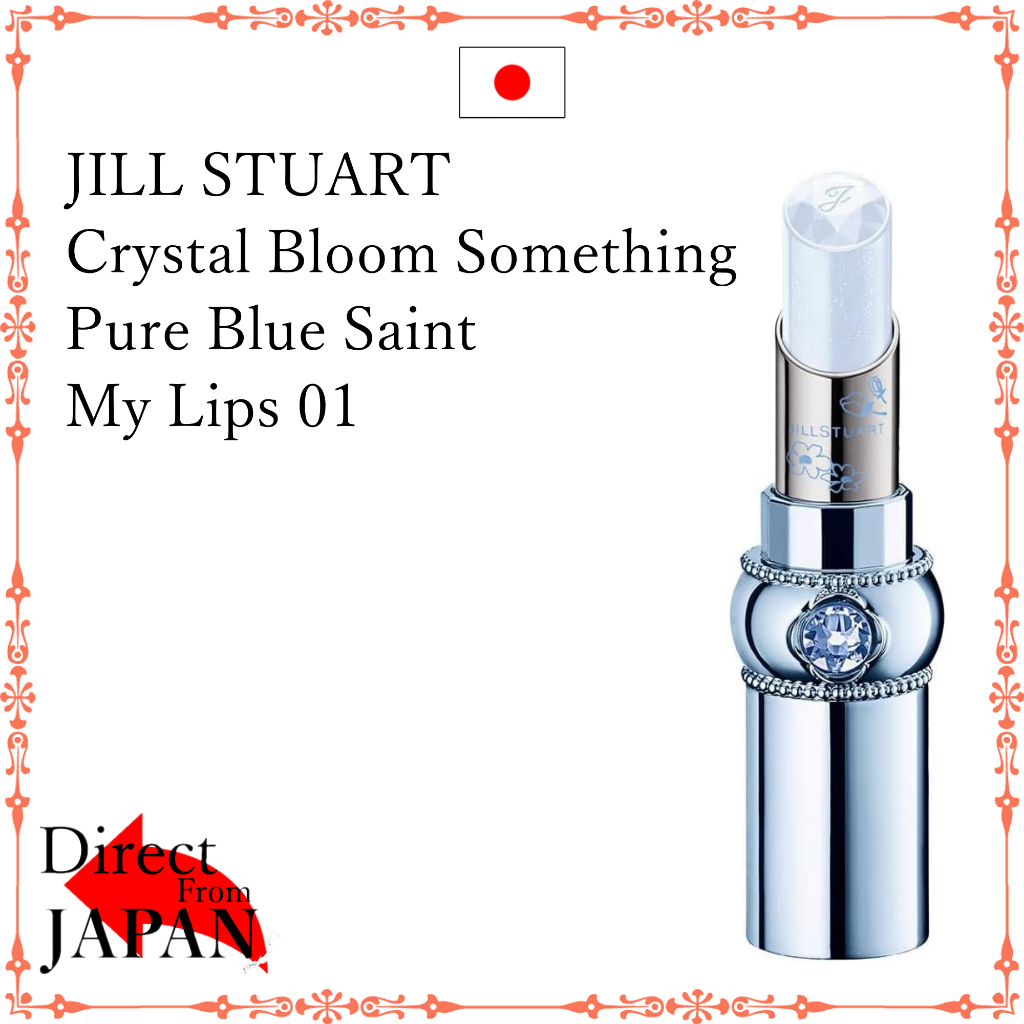 JILL STUART Crystal Bloom Something Pure Blue Saint My Lips 01 | Shopee Singapore