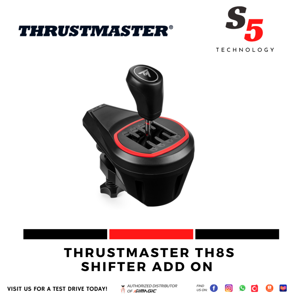 Thrustmaster TH8S SHIFTER ADD-ON / Simracing / sim racing / eracing ...