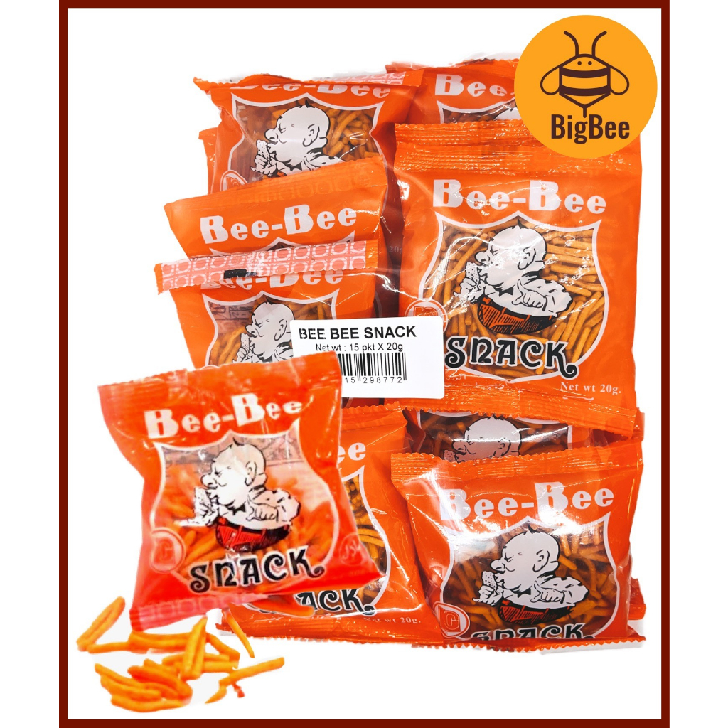 Bee-Bee Snacks - 20g x 15pkt Bee Bee Snack | Shopee Singapore