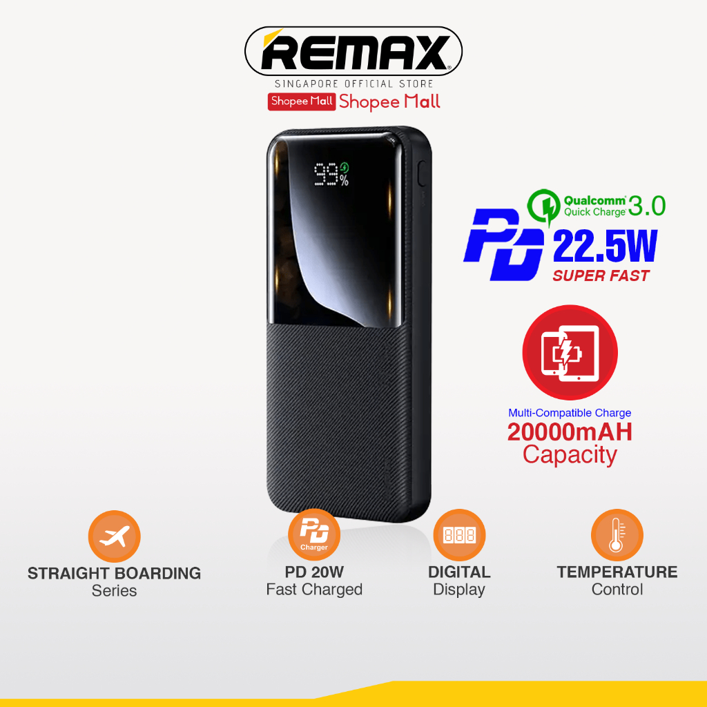 [CCC Certified] RPP-622/RPP-623/RPP-679/RPP-680 10000/20000 mAh PD20W + QC22.5W Power Bank Fast ...