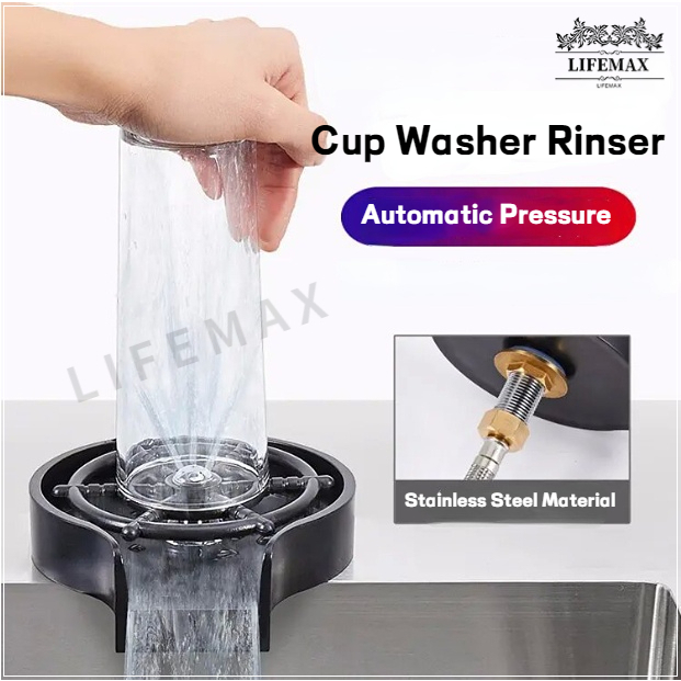 [SG Seller]Kitchen sink high pressure stainless steel automatic cup ...