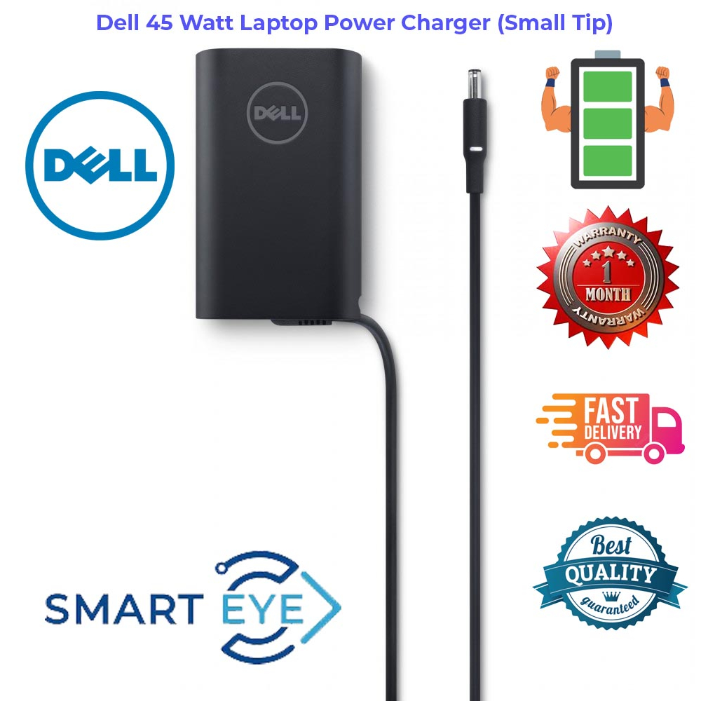 Dell 45W / 65W / 90W Laptop Power adaptor (Small Tip) | Shopee Singapore