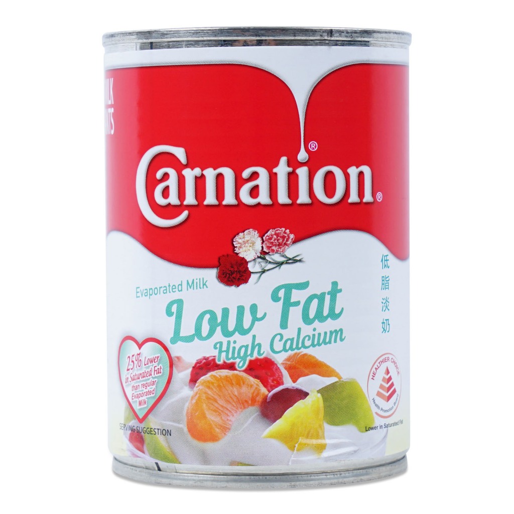 Carnation Low Fat Evaporated Milk 405g | Shopee Singapore
