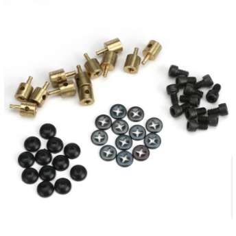 DU-BRO E/Z Connectors w/Re-usable nylon snap-on or permanent mount push ...