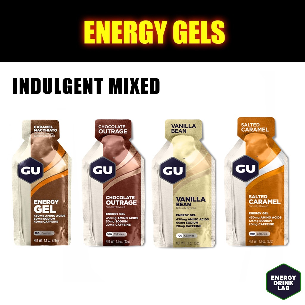 GU Energy Gel Indulgent Mixed 24 Pack | Shopee Singapore
