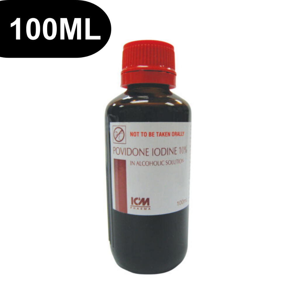Povidone Iodine 10% in Alcoholic solution Skin disinfection solution ...