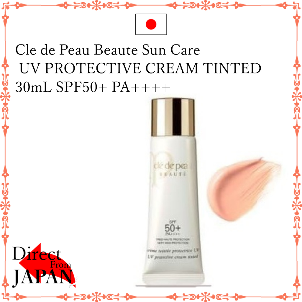 Cle de Peau Beaute Sun Care UV PROTECTIVE CREAM TINTED 30mL SPF50+ PA ...