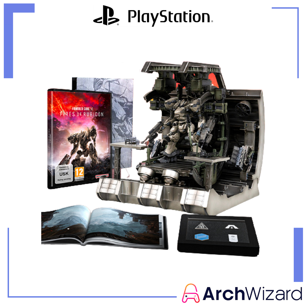 Armored Core VI Fires of Rubicon Collector and Primium Edition 🍭 PlayStation 5 PS5 Game ...