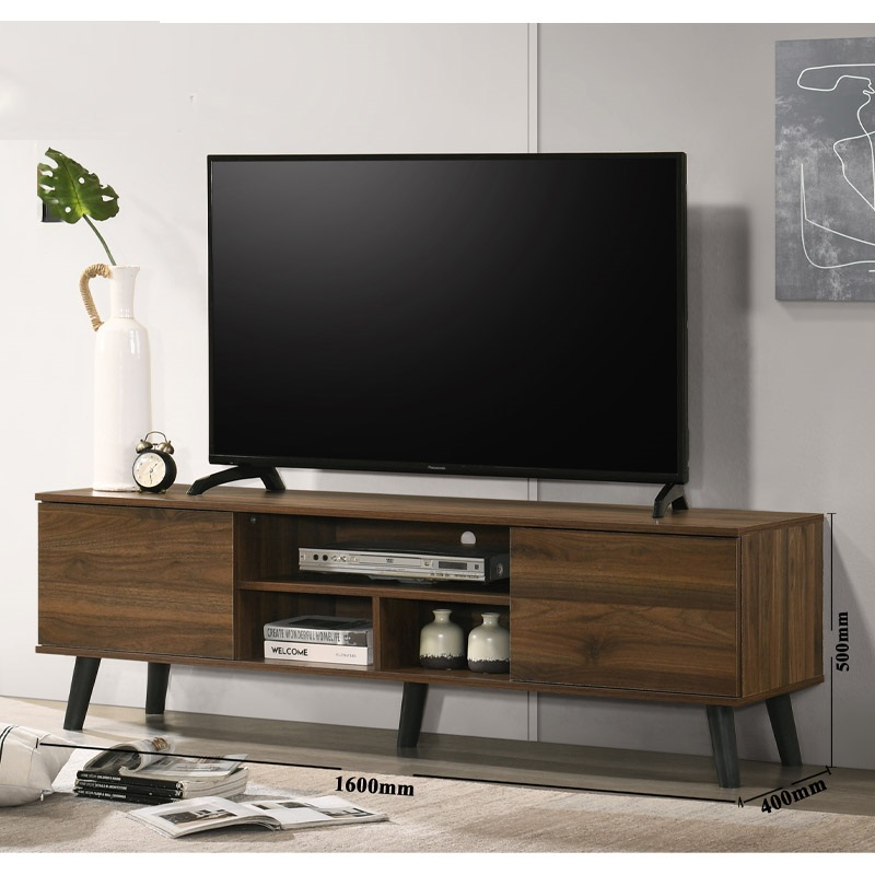 5ft Tv Console With 2 Doors And Open Shelf (YW5504) | Shopee Singapore