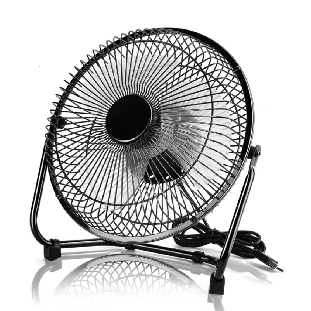 [SG Fast] Strong Wind 8Inch Iron Art Usb Small Portable Desktop Fan ...