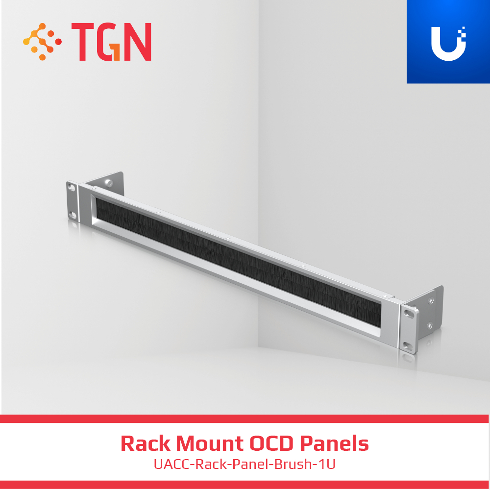 Ubiquiti Rack Mount OCD Panels UACC-Rack-Panel-Brush-1U | Shopee Singapore