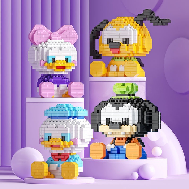 [SG Stock] Disney Characters Nano Block Building Bricks Toys | Shopee ...