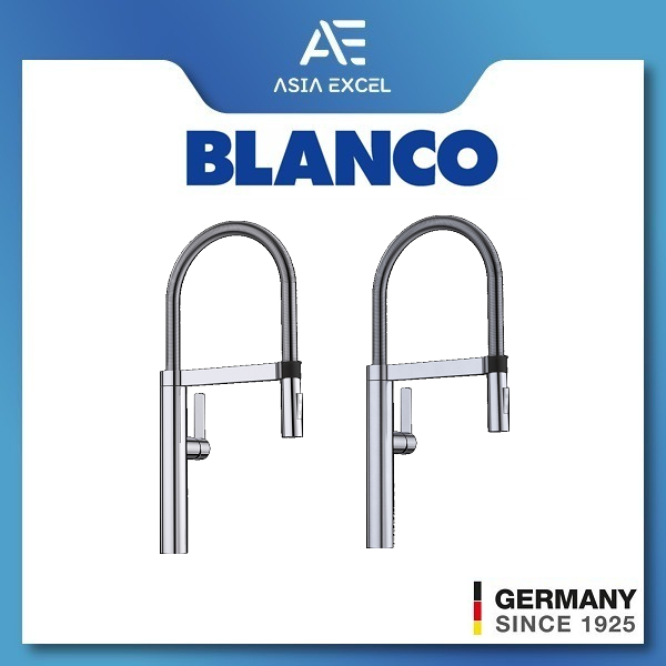 BLANCO CULINA-S CHROME/STAINLESS STEEL SINGLE LEVER KITCHEN MIXER ...