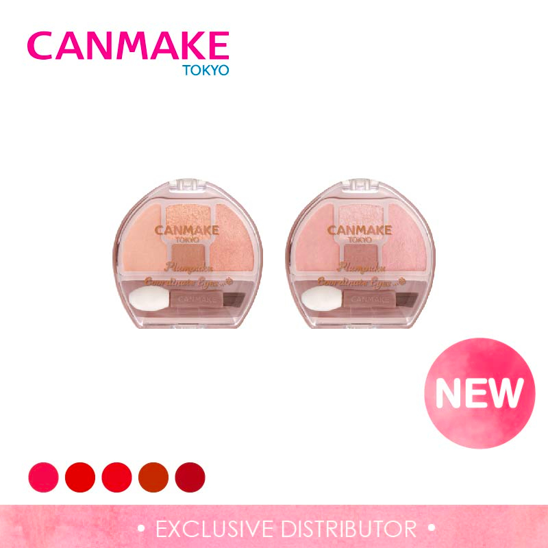 Canmake Tokyo / Plumpuku Coordinate Eyes | Shopee Singapore