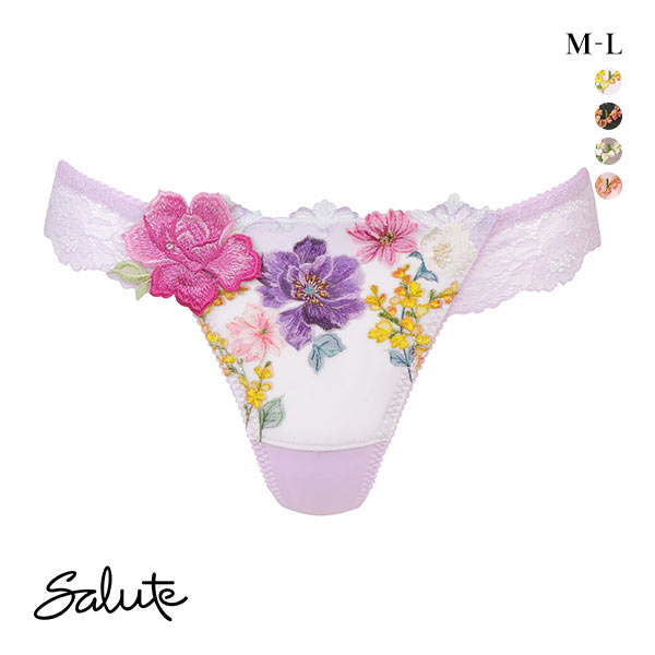 Wacoal Salute series 93G PTJ493 thong (Sizes M-L)(40PTJ493W2)(Direct from Japan)1 | Shopee Singapore