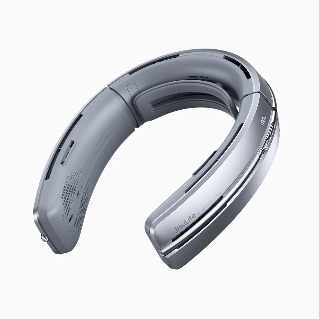 JISULIFE Portable Neck Fan PRO3 Futuristic Design 6000mAh Bladeless ...