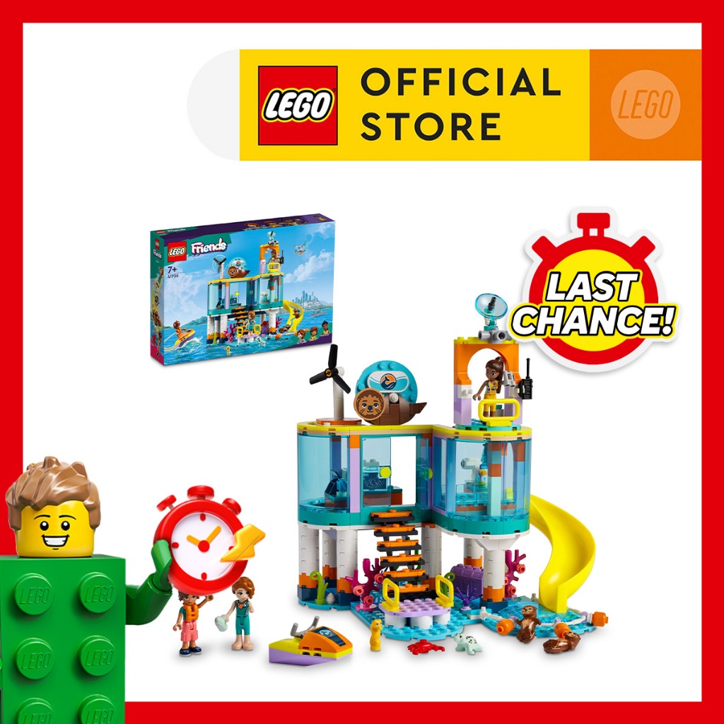 LEGO Friends 41736 Sea Rescue Center Building Set Toys (376 Pieces ...