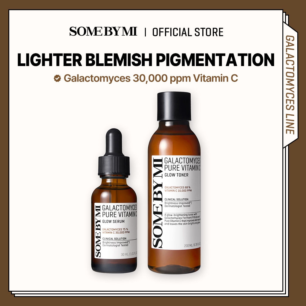 SOMEBYMI Galactomyces Toner, 200ml + Galactomyces Serum, 30ml [Skin ...