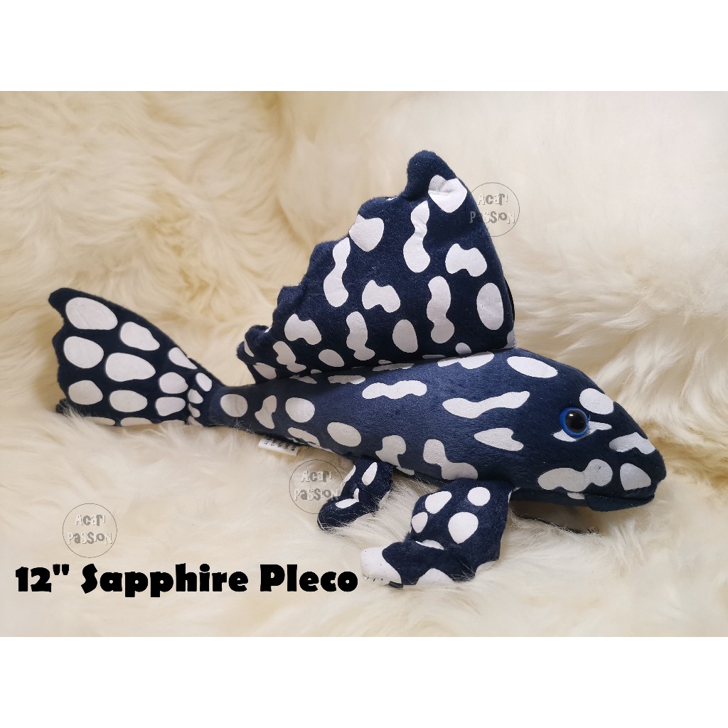 Sapphire Pleco - Original Green Pleco Plush (US Brand) Aquarium ...