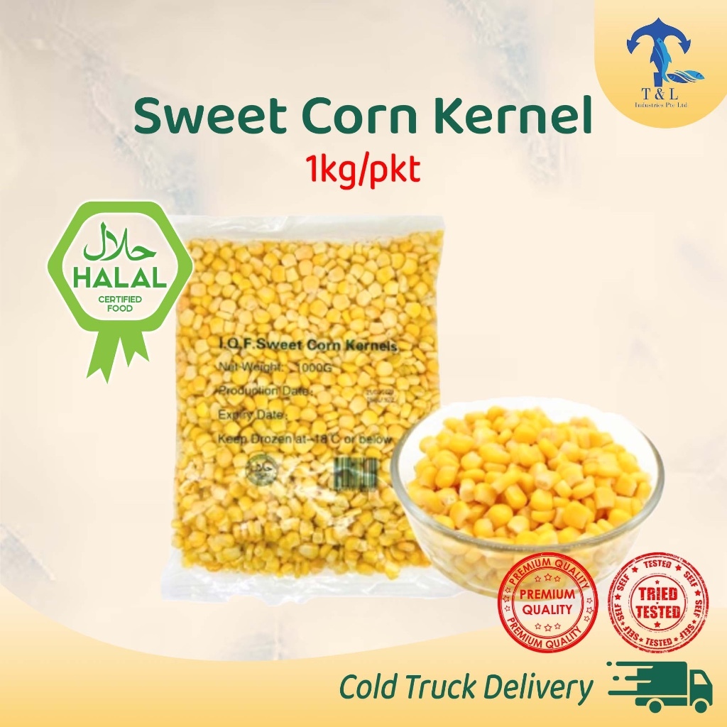 Halal Sweet Corn Kernel (1kg) | 玉蜀黍粒 | Shopee Singapore