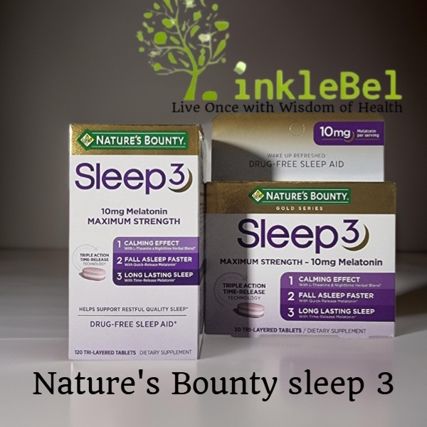 Nature's Bounty Sleep3 Tri-Layer Tablets (120 ct.) (Exp:8/25) | Shopee ...