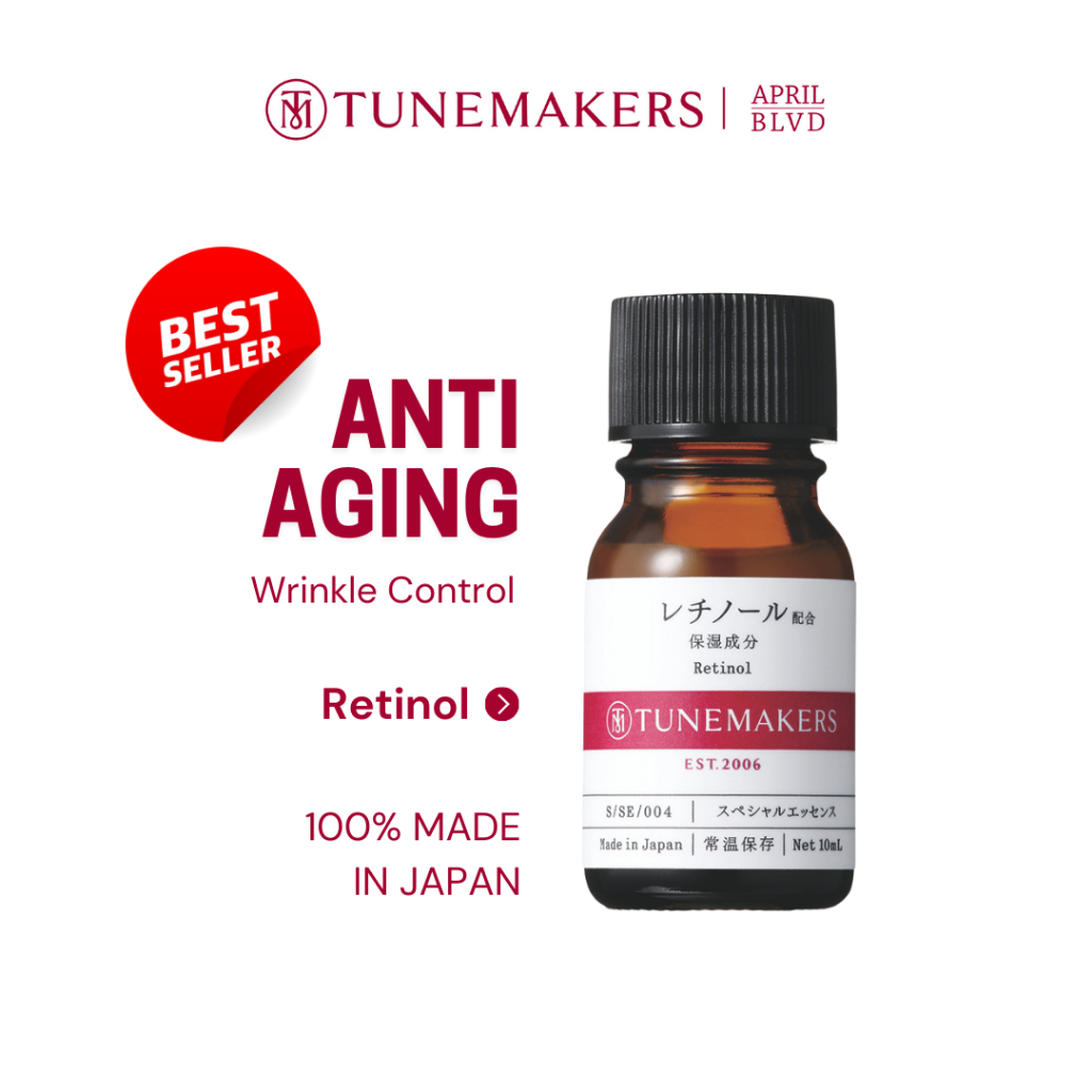 Tunemakers – Retinol | 10ml | Anti-aging Serum [Made in Japan] Japanese ...