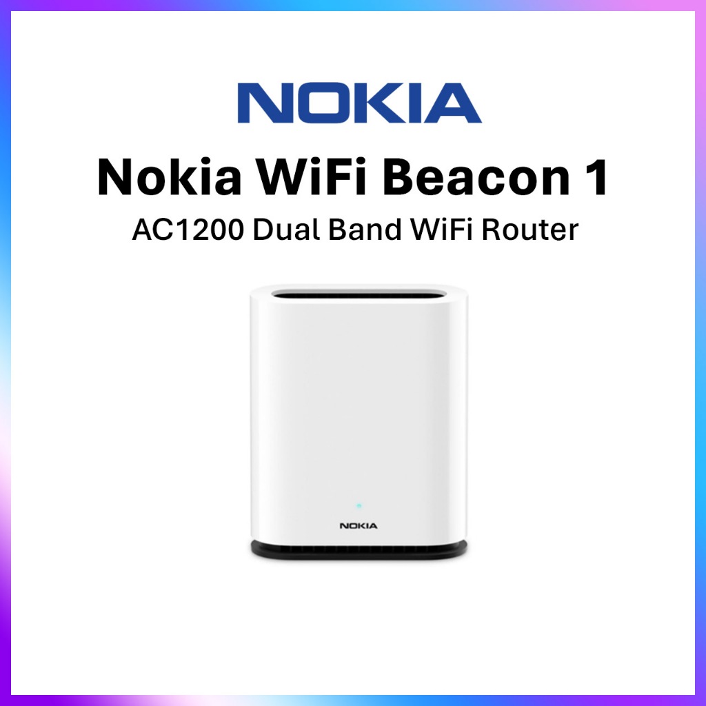 【SG SELLER】Nokia WiFi Beacon 1 Wireless AC1200 Dual Band Smart WiFi ...