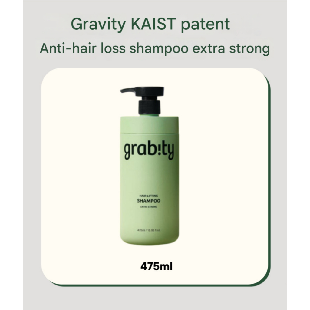 Korea Number One Gravity Shampoo Kaist Anti-Hair Loss Gravity Biotin ...