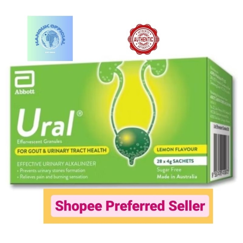 Ural effervescent granules 28x4g | urinary health | Shopee Singapore