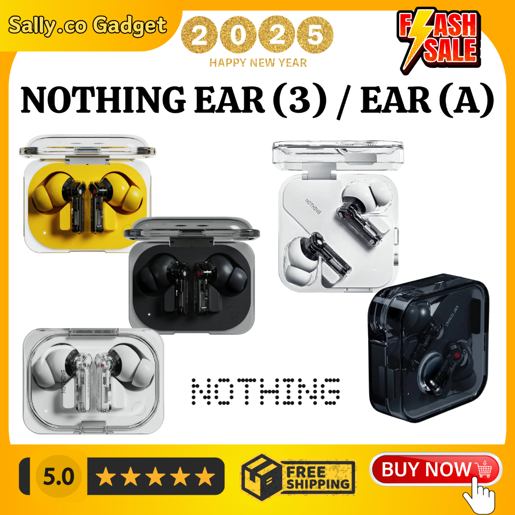 [Brand New]Nothing Ear (3)/ Ear (a)/ Ear (2)-ANC / Battery Life up to ...