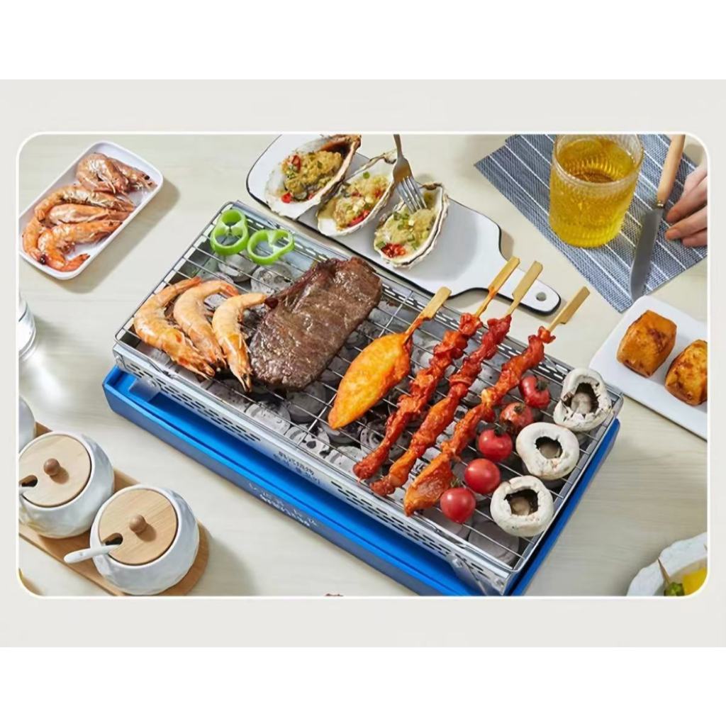 Korea Style Metal Barbeque Pit Metal BBQ Grill Pit | Korea Barbeque ...