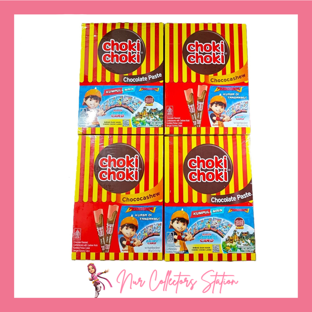 CHOKI CHOKI BOBOIBOY (Chocolate Paste / Chococashew / Chocomilk ...