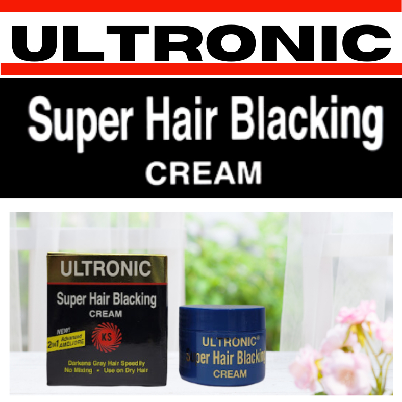 Ultronic Super Hair Blackening Cream 28g (NO Lead, Parabens, Ammonia ...