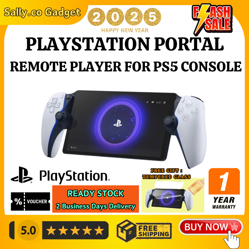 [Ready Stock] PlayStation PS5 Portal 8” LCD Screen Remote Controller 1 ...
