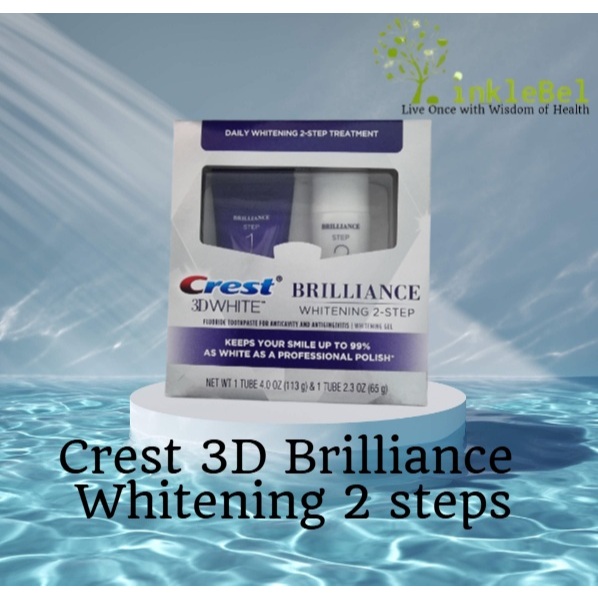 Crest 3D White Brilliance/Pro Health + Whitening or Detox Two-step ...