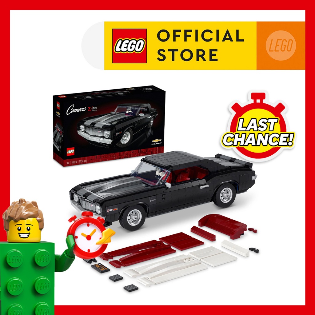 LEGO Icons 10304 Chevrolet Camaro Z28 Building Toys (1,458 Pieces ...