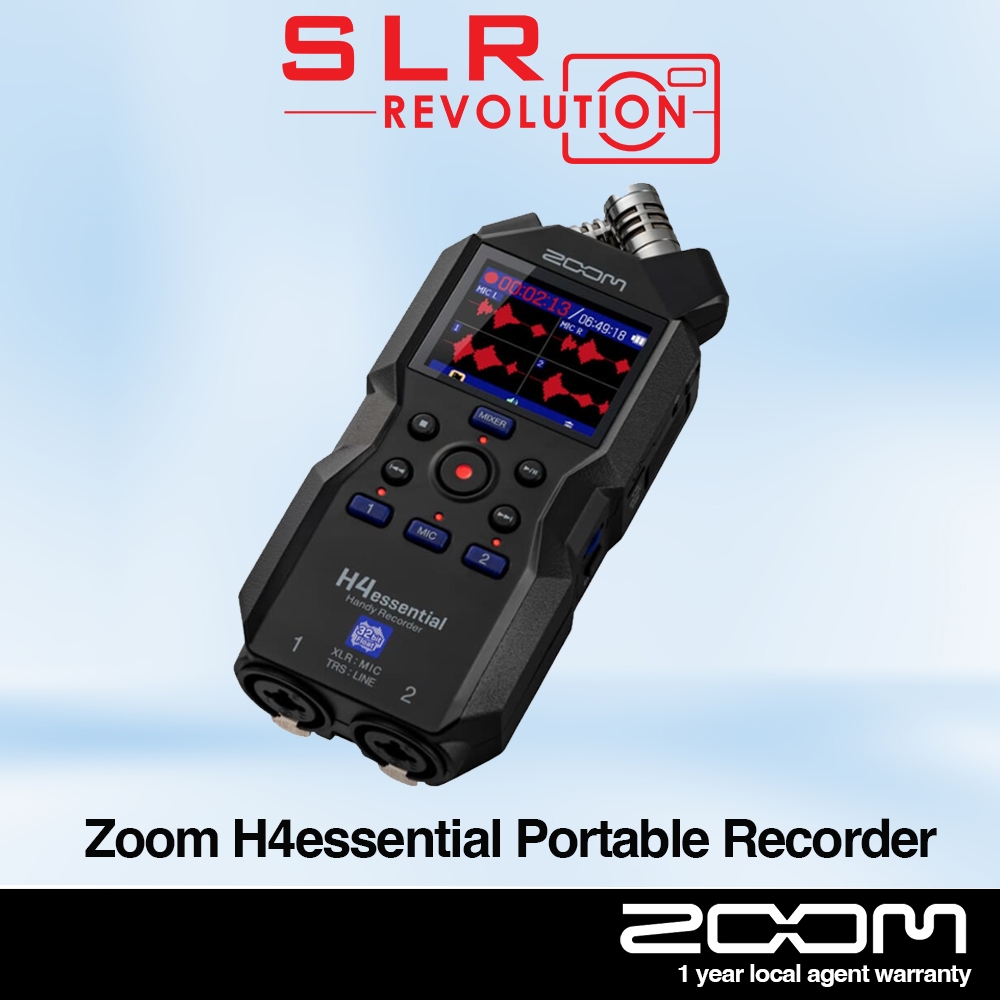 Zoom H4essential Portable Recorder | Shopee Singapore