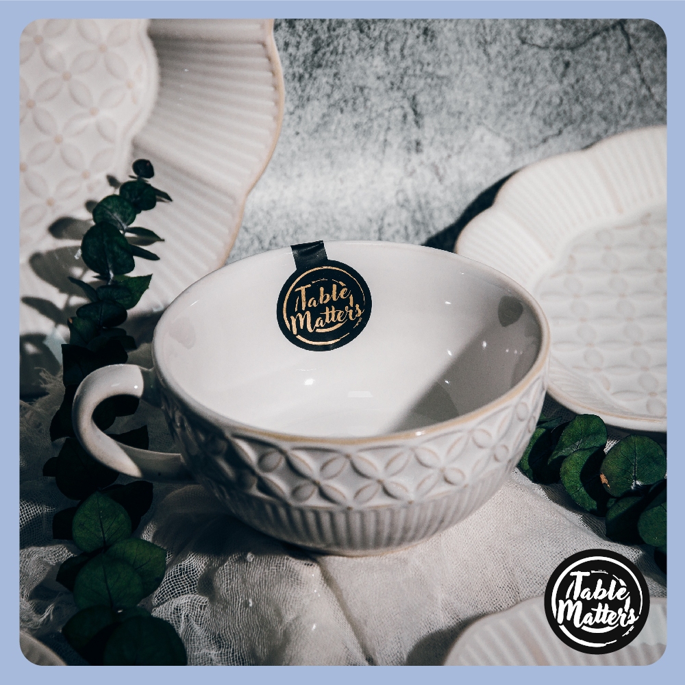 [Buy 1 Free 1] Table Matters - Shippo White - Tea Cup [Tea Cup ...