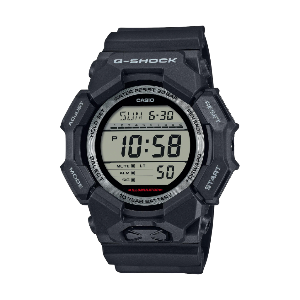 Casio G-Shock Analog-Digital Black Men Watch GD-010-1DR | Shopee Singapore